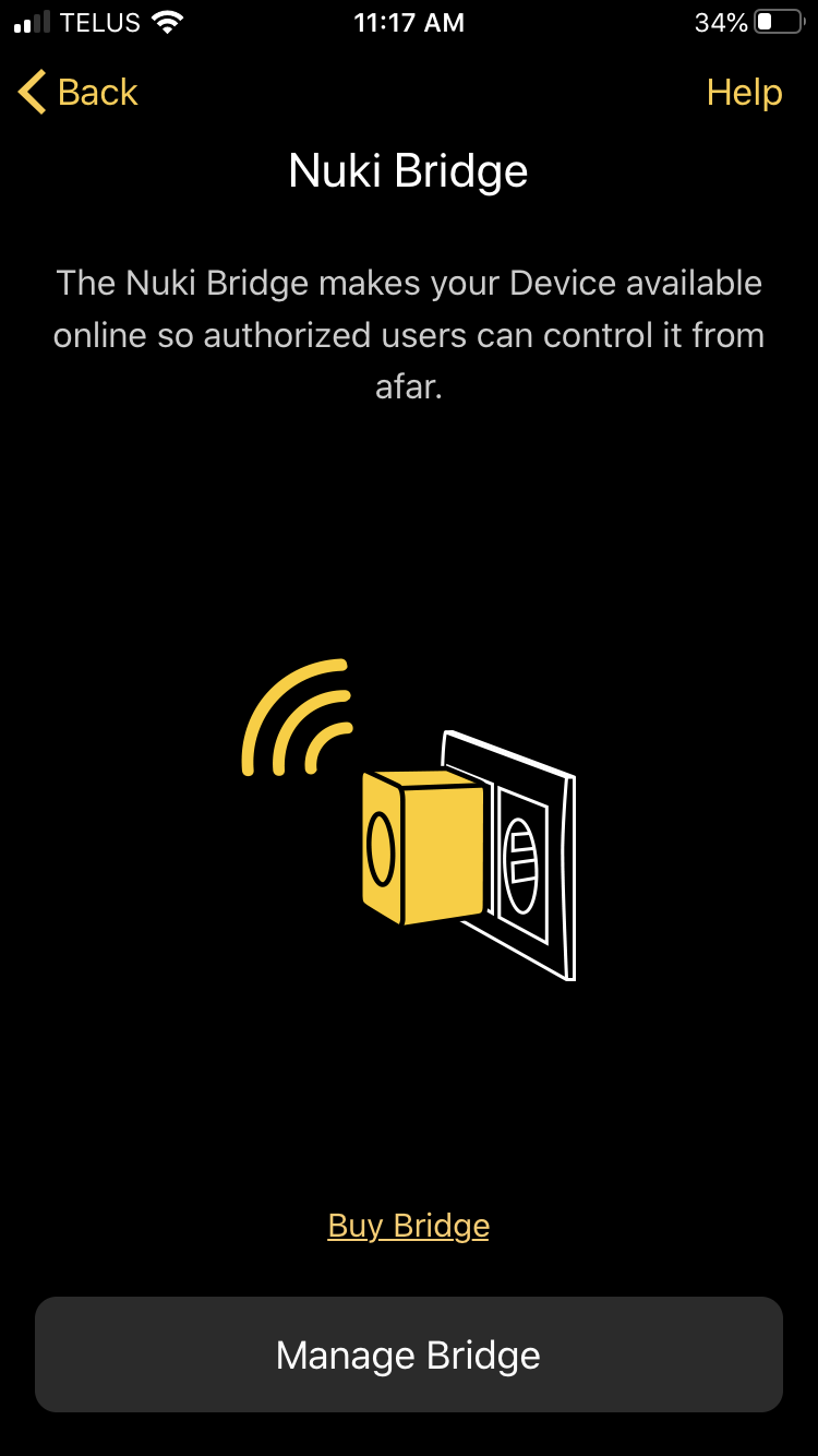 [Nuki] How to change wifi for Nuki Bridge from one location to another